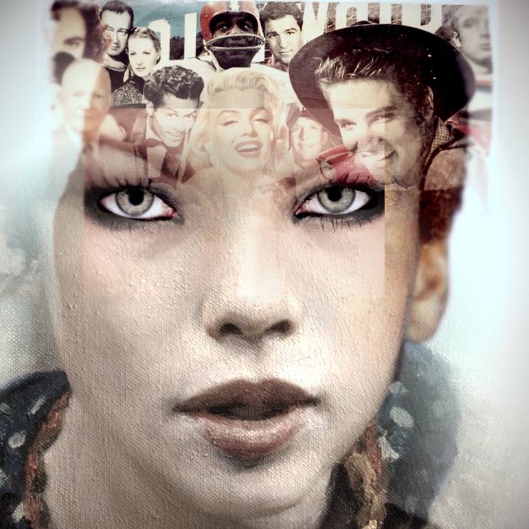 Mindfulness Collage by Bonobo Stone | Saatchi Art