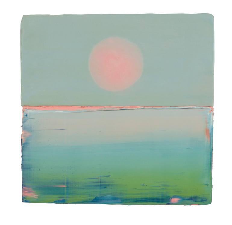 Sundown Summer Painting by Anke Roder | Saatchi Art