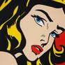 Wonder Woman - Who Needs Superman Painting by Mendi Art | Saatchi Art