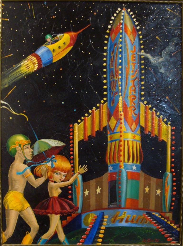 Yesterday's Promise Painting by Duke Horn | Saatchi Art