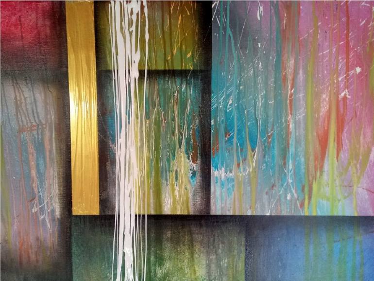 Golden Rule #1 Painting by Peter Hamilton | Saatchi Art