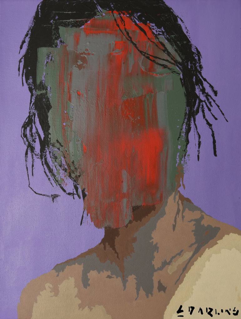 Nameless 1421 Painting by Simon Darling | Saatchi Art