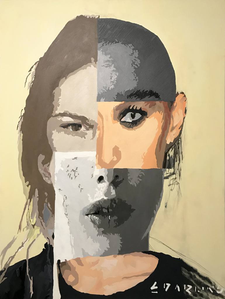 ''absent awareness'' Painting by Simon Darling | Saatchi Art