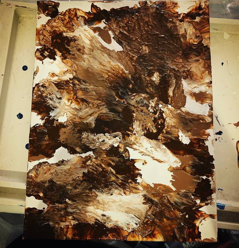 Parvat, mountain Painting by Sanchita Pasi | Saatchi Art