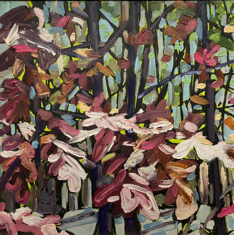 Snowy Oak - Two Painting by Kristina Murray | Saatchi Art