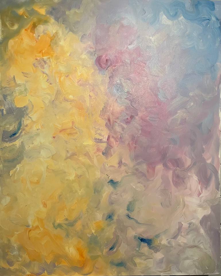 Blended colors Painting by Michael Cherry | Saatchi Art