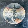 Abstract Galaxy Painting by Amber Denison | Saatchi Art