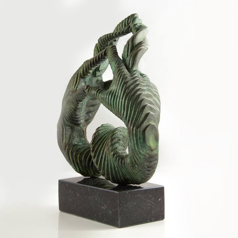 Entangled Hands (Edition of 5 - Lead time six weeks ) Sculpture by Nils ...