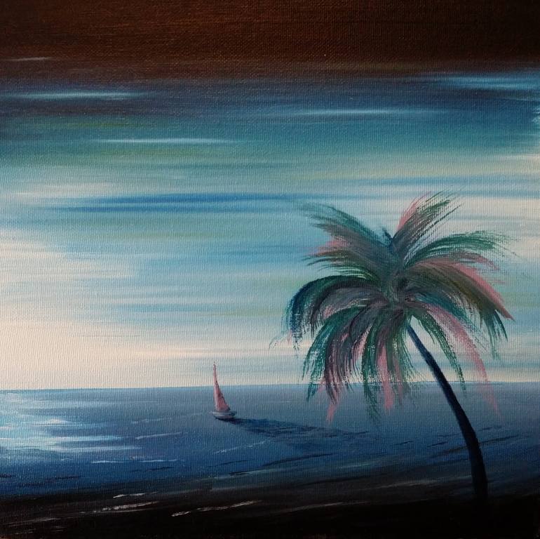 A dreamful vacation Painting by Patrick Synnott | Saatchi Art