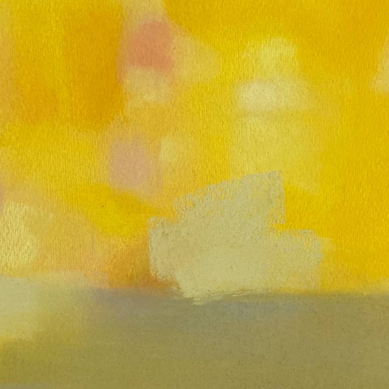 Yellow Drawing by Kristin Holm Dybvig | Saatchi Art