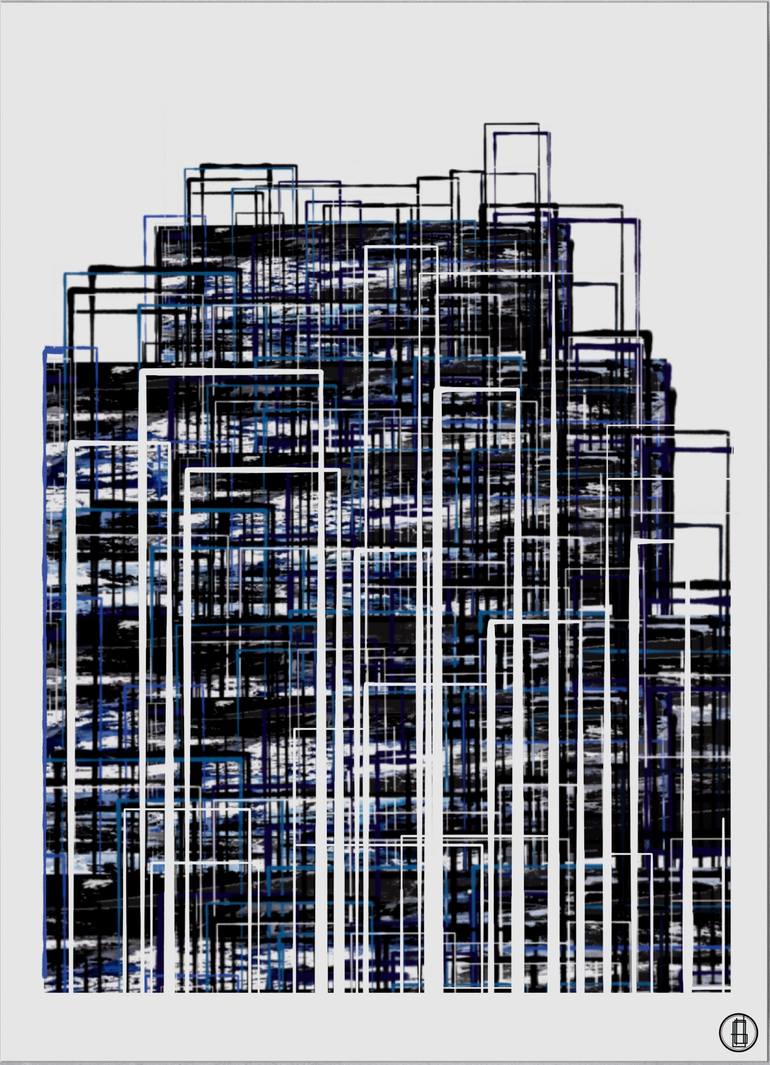 Beaubourg Drawing by MBL - | Saatchi Art