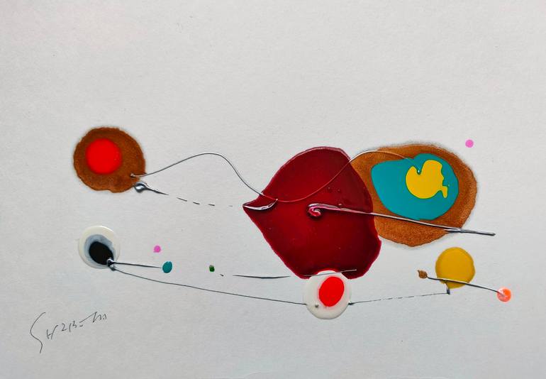 Raw oyster Painting by Kaoru Shibuta | Saatchi Art