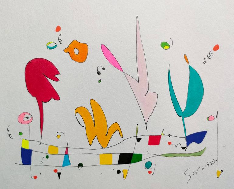 Pop Painting by Kaoru Shibuta | Saatchi Art