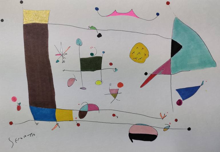 Voyage Painting by Kaoru Shibuta | Saatchi Art