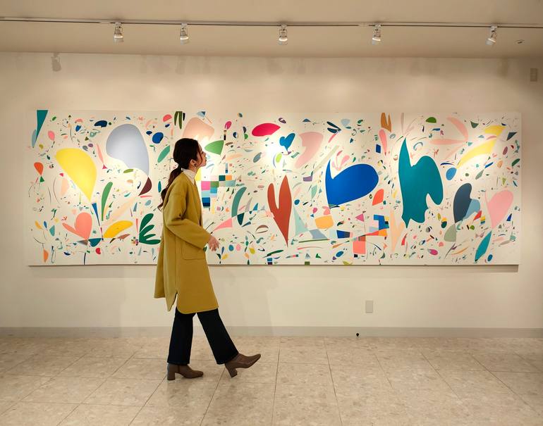 CHURA KAMUY SONG Painting by Kaoru Shibuta | Saatchi Art