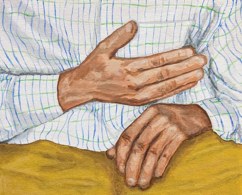 Chest pocket Painting by Davina Wilson | Saatchi Art