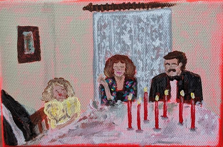 I think it was NYE Painting by Davina Wilson | Saatchi Art
