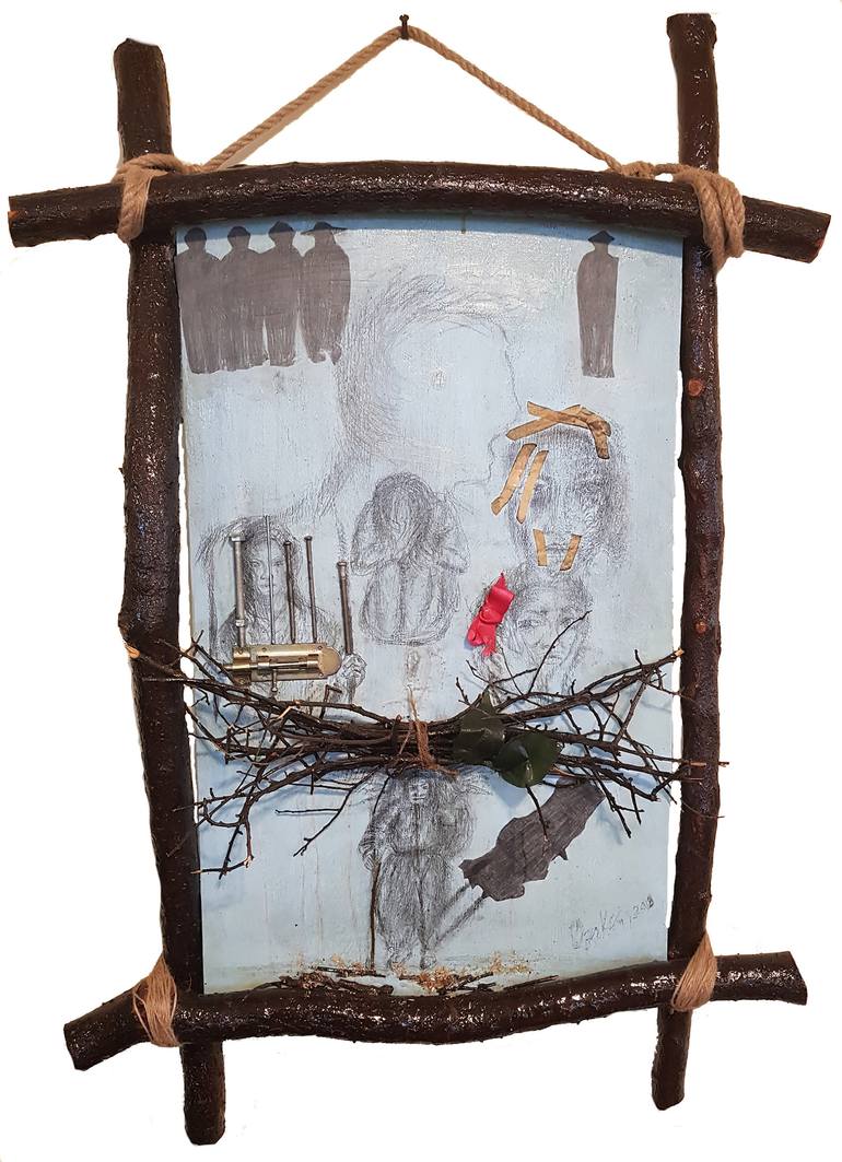 S.O.S. Painting by Ozer KOC | Saatchi Art