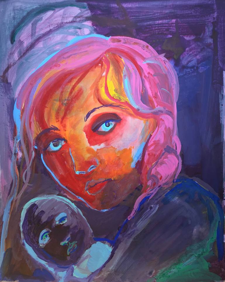 Fanny Painting by Rachel Walker | Saatchi Art