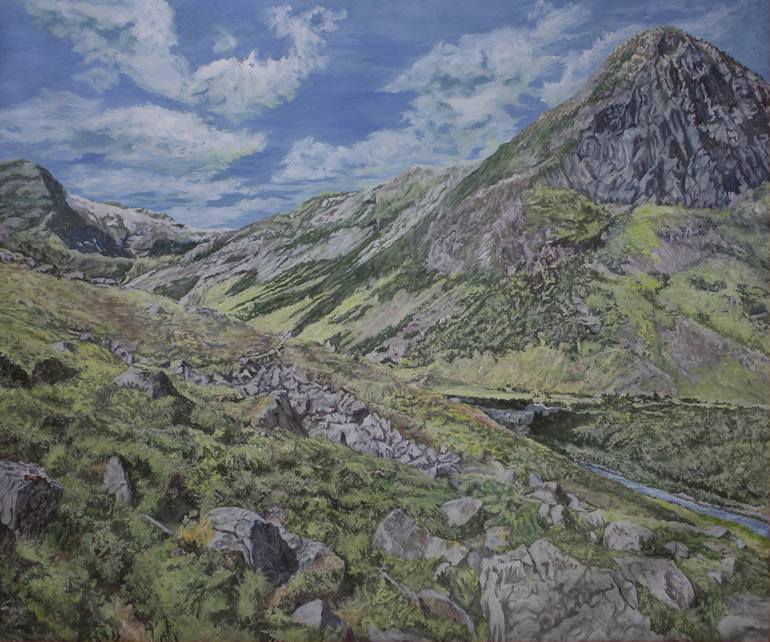 Crossing Painting by FRANK TS TAN | Saatchi Art