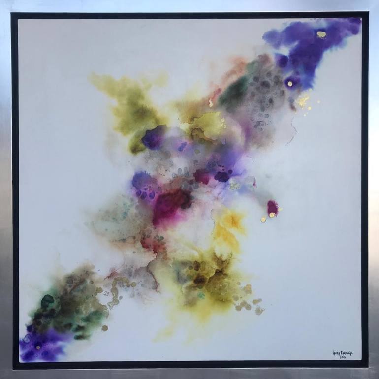 Color dance Painting by Laura Cardenas | Saatchi Art