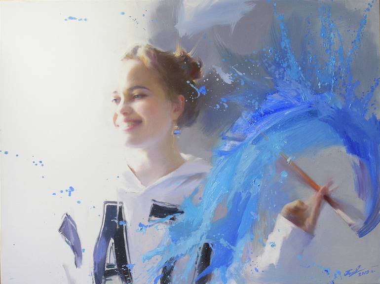 Painting is Easy! Painting by Sergey Polyakov | Saatchi Art