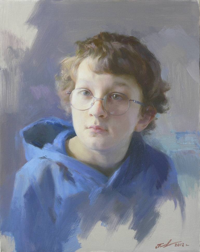 Danil Painting by Sergey Polyakov | Saatchi Art