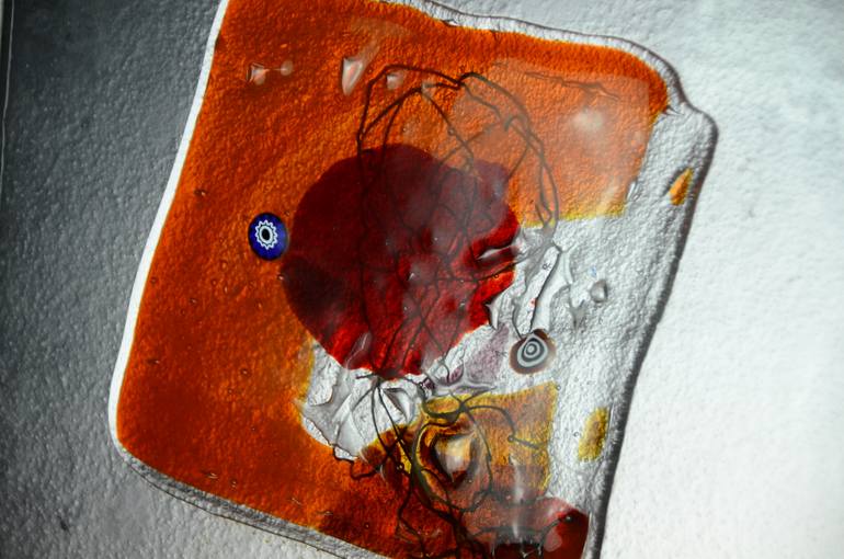 Red Square Painting by Slobodan Marinkovic | Saatchi Art