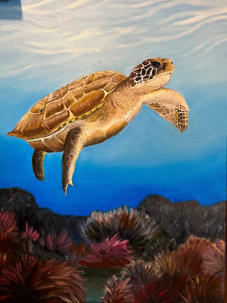 Searching for food Painting by Jerry A Bigness Jr | Saatchi Art