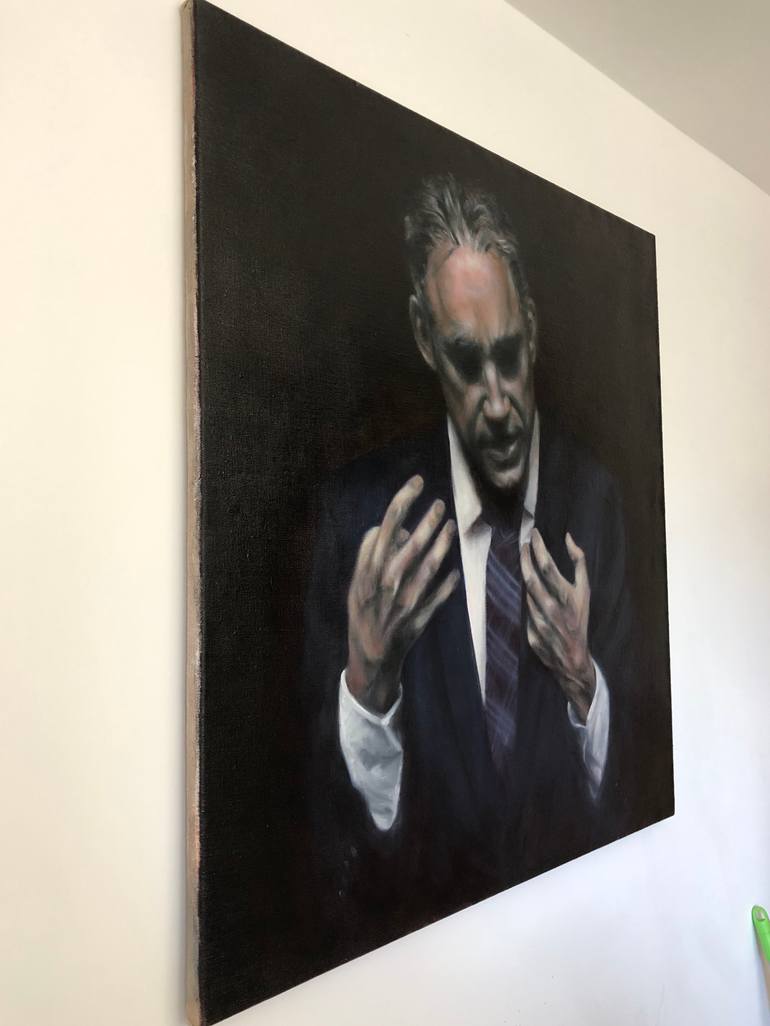 The Lecturer Painting by Adrian Penu | Saatchi Art