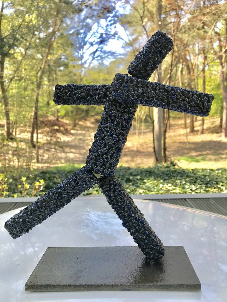 walking (thanks to mr Shapiro) Sculpture by Jan Snep | Saatchi Art