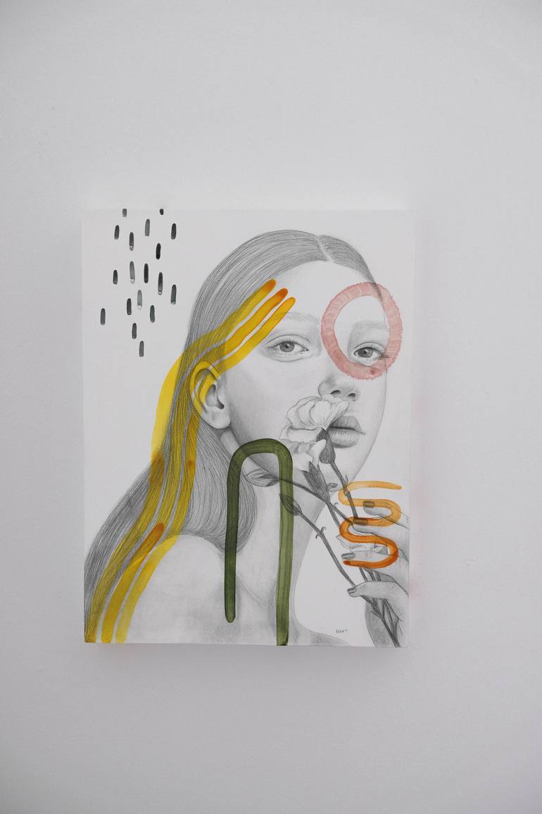 Fleurir Painting by Samuelle Bédard | Saatchi Art