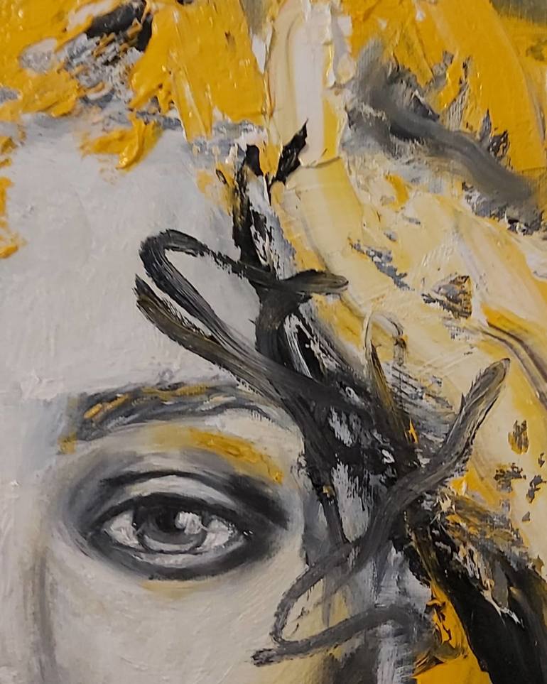 Rocker Girl Painting by Julia Tokar | Saatchi Art