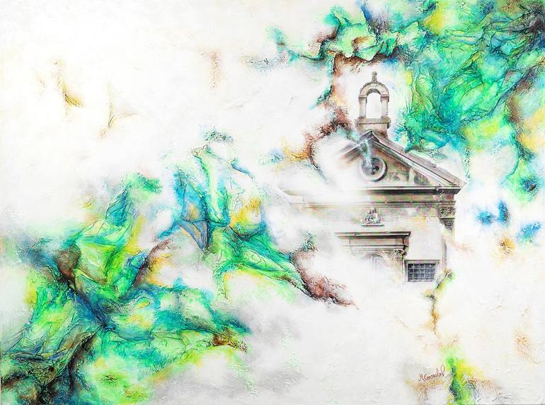 La Capilla Painting by Consuelo Palma | Saatchi Art