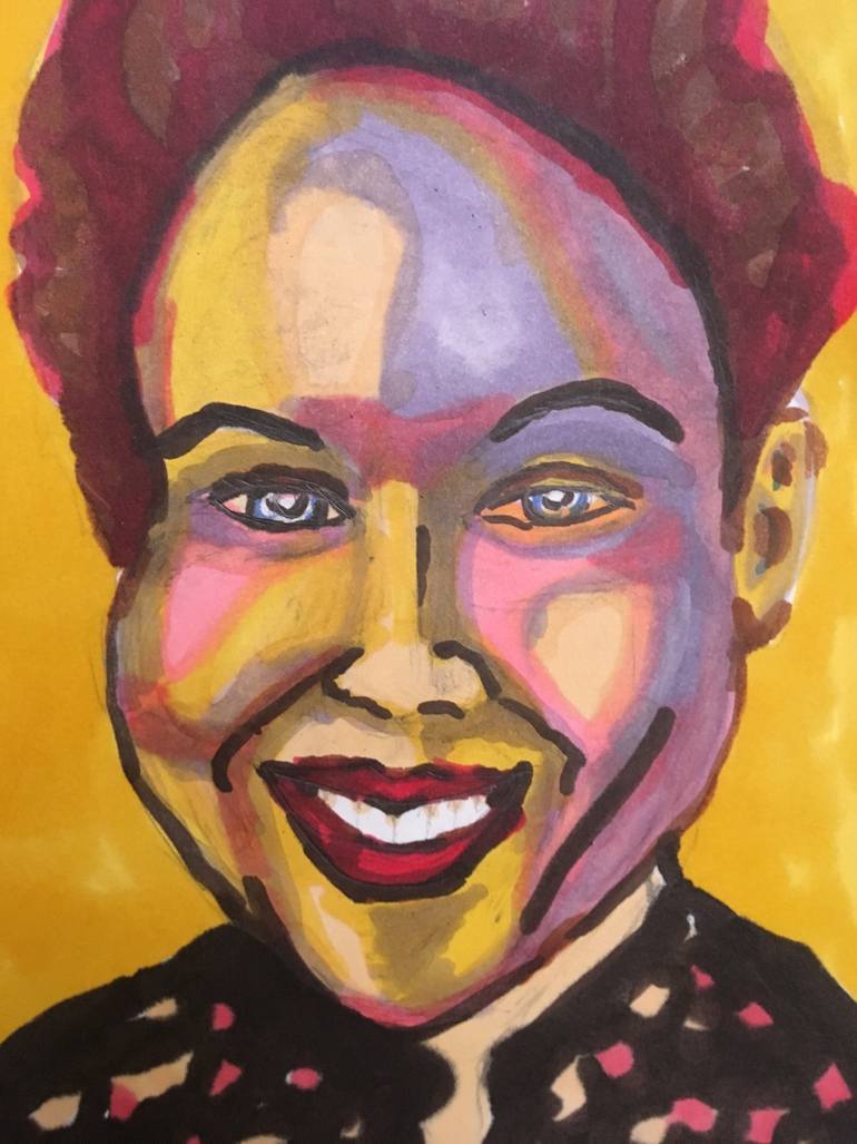 Bold Beauty Drawing by Abigail Weller | Saatchi Art