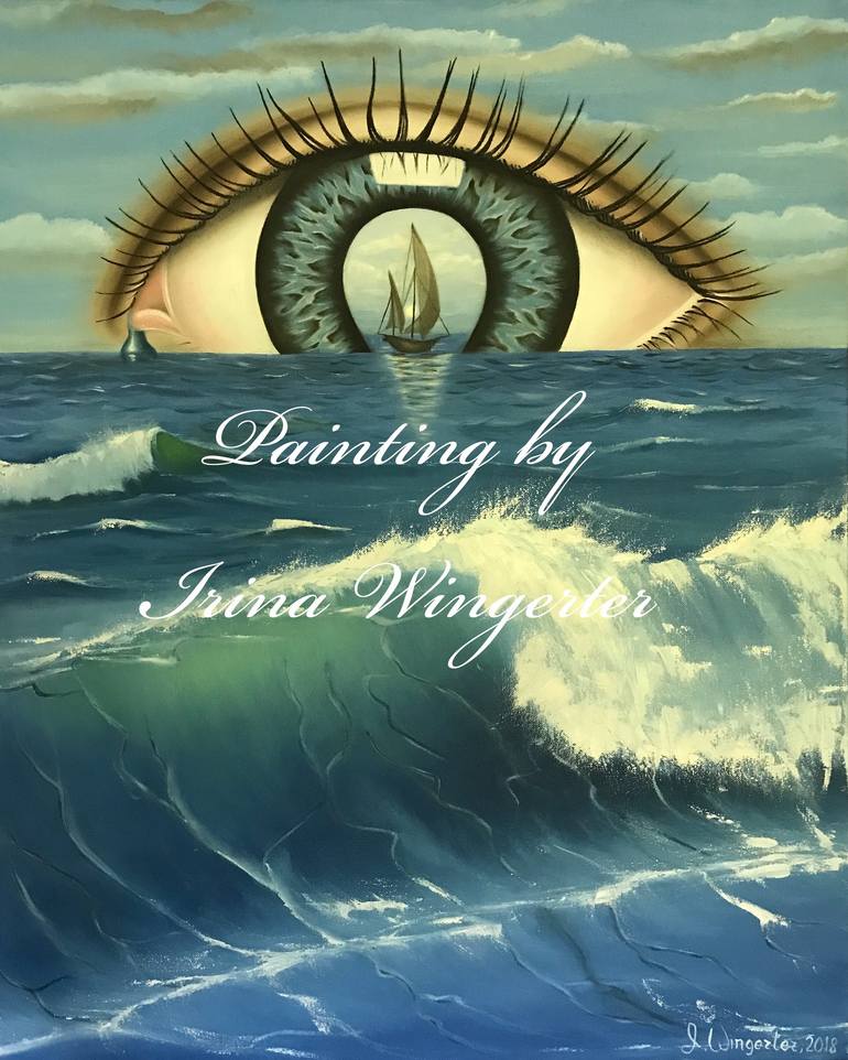 Sailing Away to Another Dimension Painting by Irina Wingerter | Saatchi Art