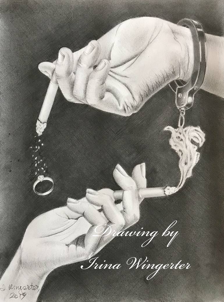 Marriage Drawing by Irina Wingerter | Saatchi Art