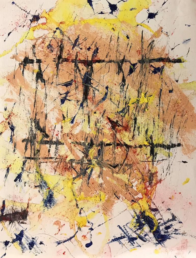 She's Color Blind and Other Assymmetries Painting by Michael Scaife ...