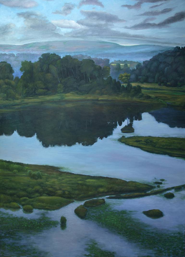 Dusk Painting by Ethan Lima | Saatchi Art