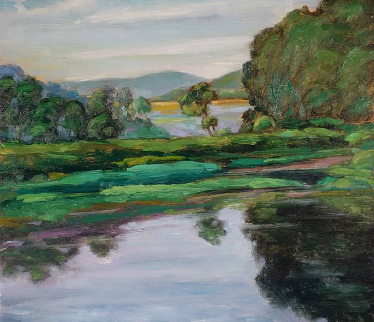 Boat Landing IV Painting by Ethan Lima | Saatchi Art