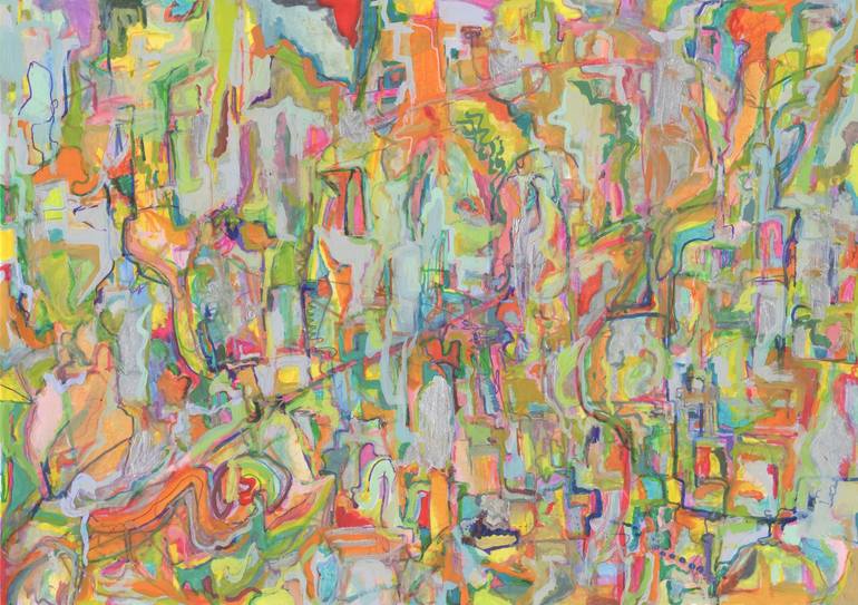San Leko Painting by Akira U | Saatchi Art