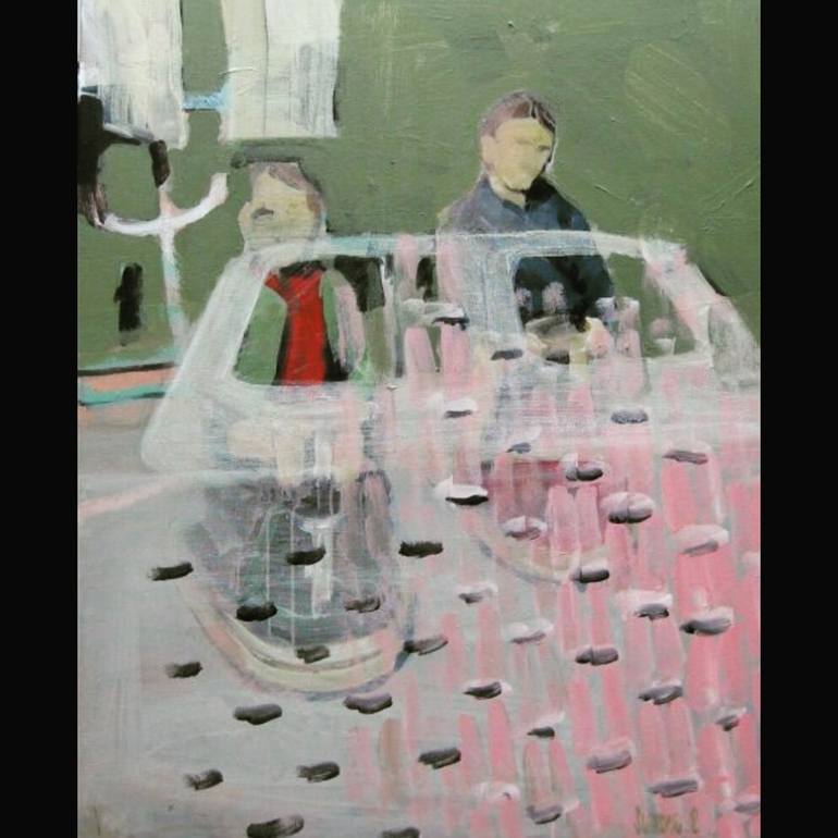 The race Painting by Peter Simoens | Saatchi Art