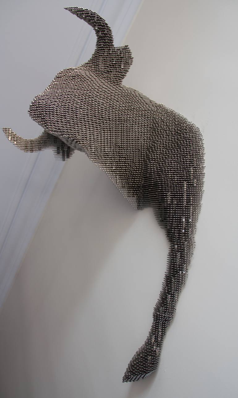 VACCA Sculpture by Reza Rezaeifakhr | Saatchi Art
