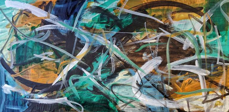 Missed Connections Painting by Simon Gonzalez | Saatchi Art