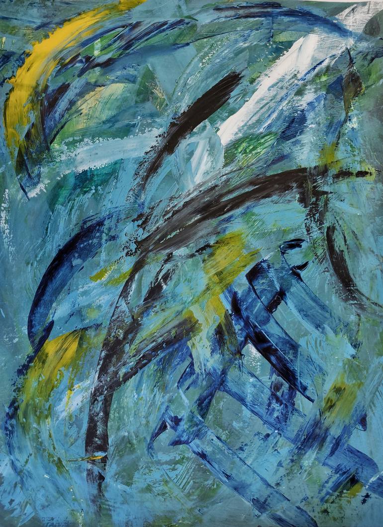 Persist! Painting by Simon Gonzalez | Saatchi Art