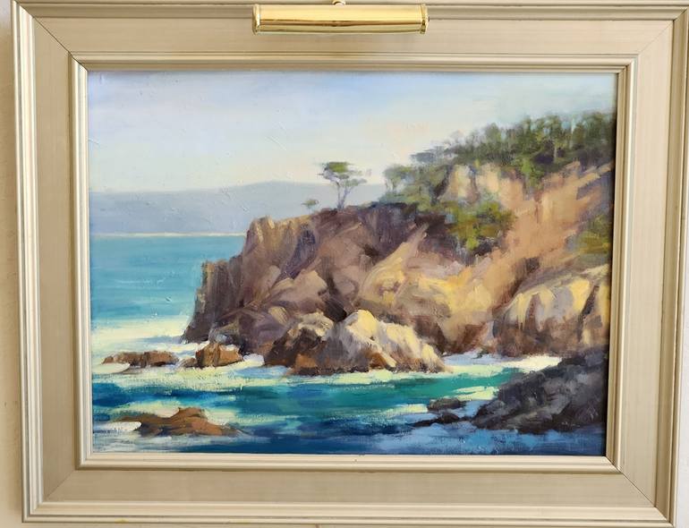Point Lobos Painting by Catherine Blair | Saatchi Art