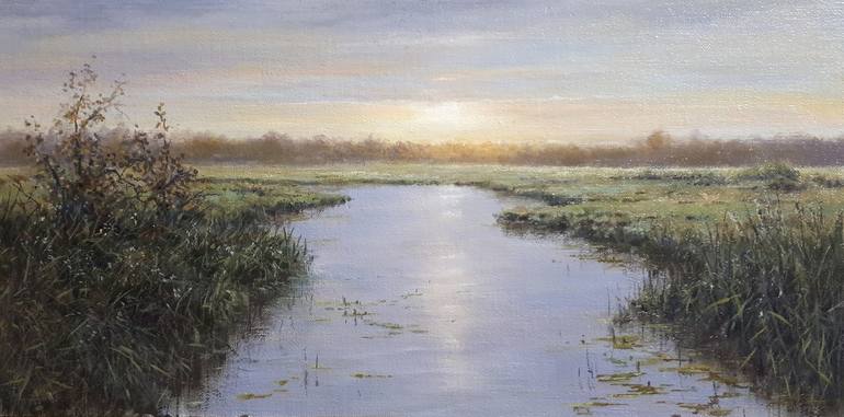 open space Painting by Fred Blansert | Saatchi Art