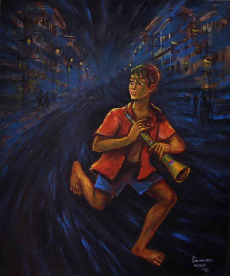 Little Demand Painting by Soumen Das | Saatchi Art