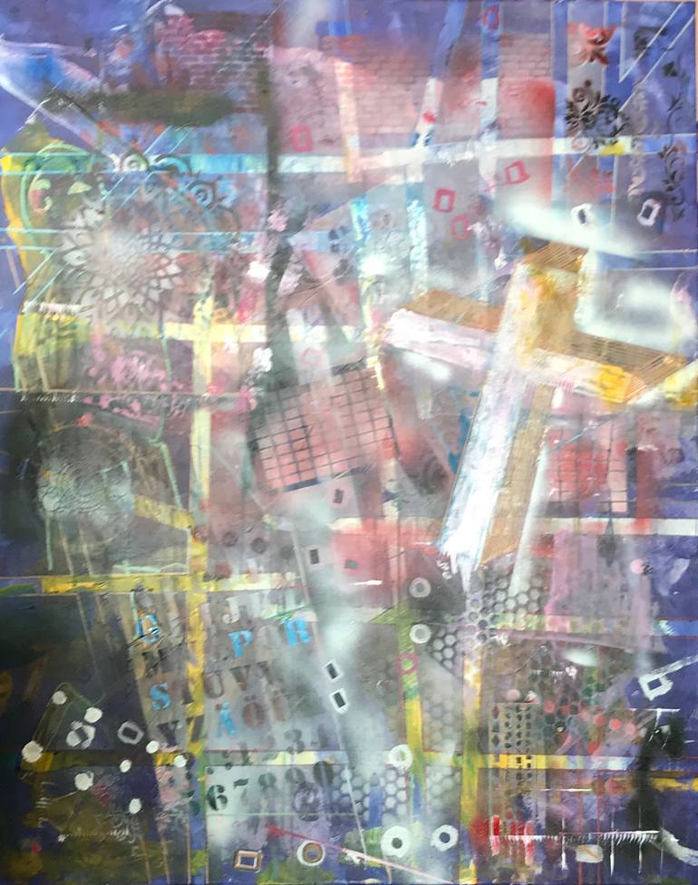 decir amigo Painting by Leopoldo Cervera González | Saatchi Art