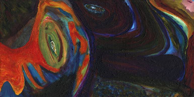 Vibrational Abstraction Printmaking by Rick Mork | Saatchi Art